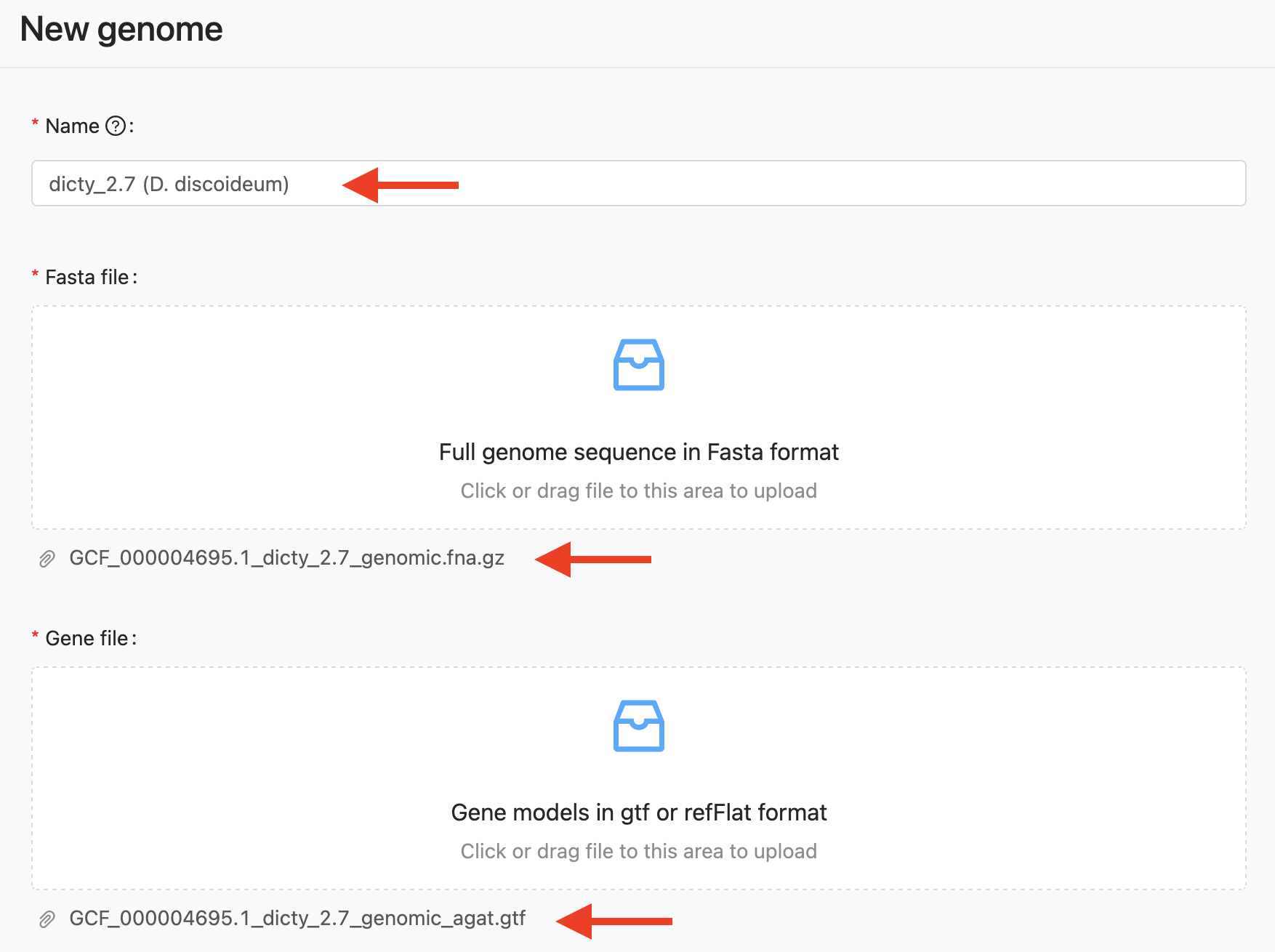 カスタムゲノムのアップロード | basepairtech.jp
